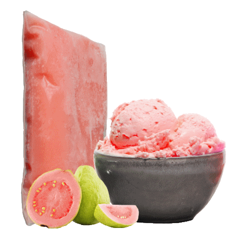 Guava Fruit Puree, 6x1kg blocks